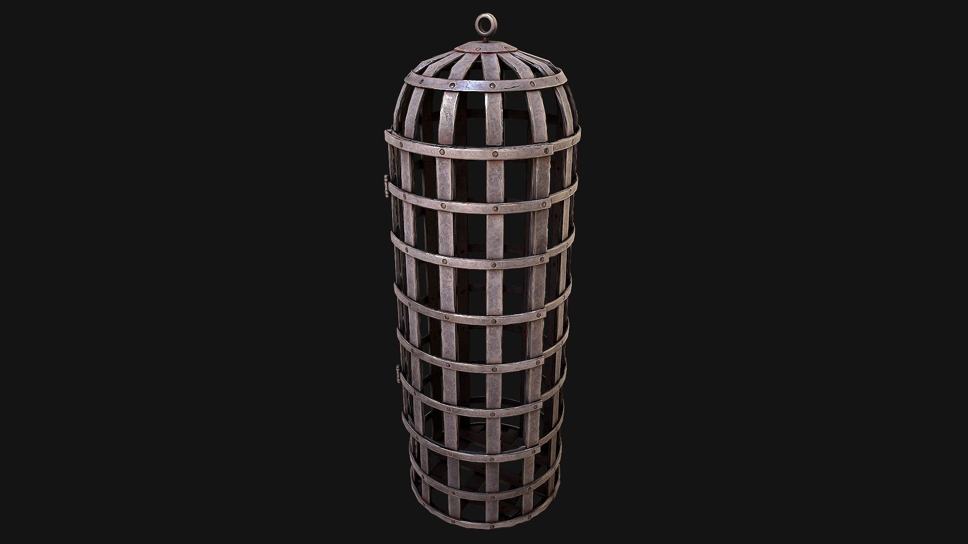 3D model Medieval Torture Cage Set VR / AR / low-poly | CGTrader