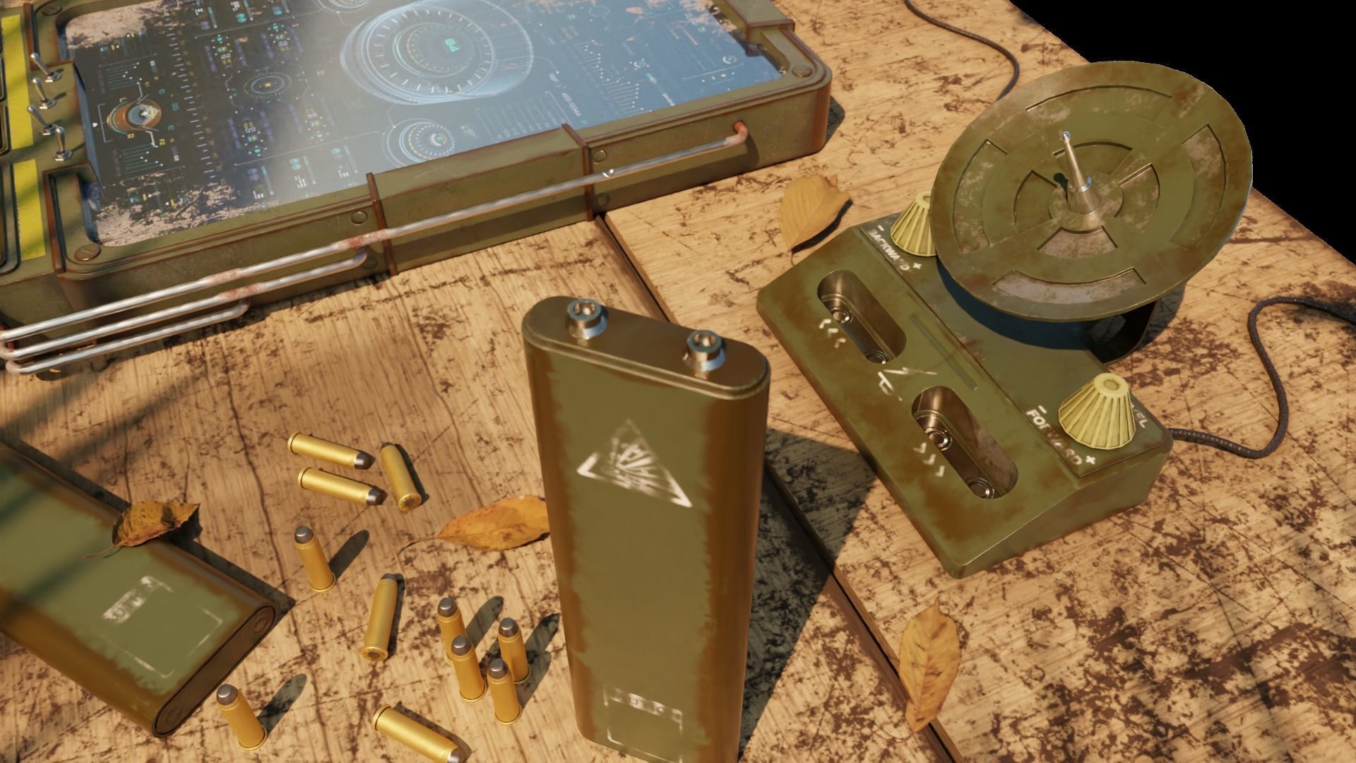 Science-Fi Military Interface 3D Model 3D model | CGTrader