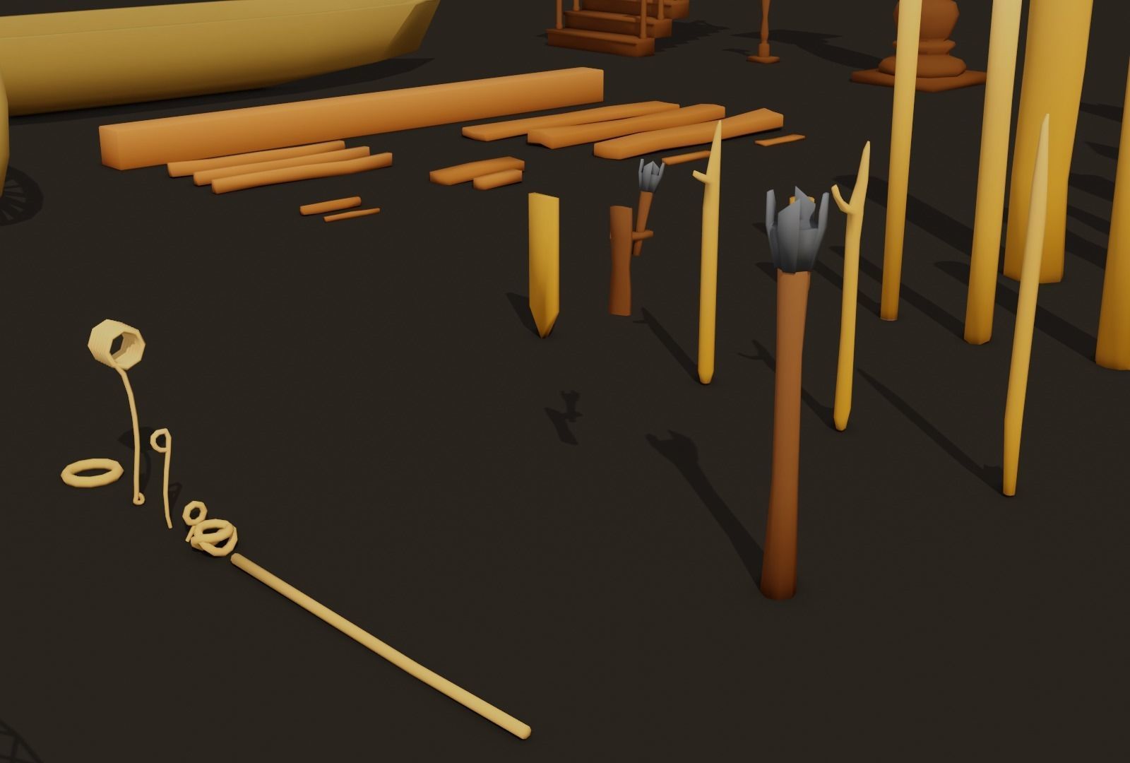 3D model Props pack VR / AR / low-poly | CGTrader