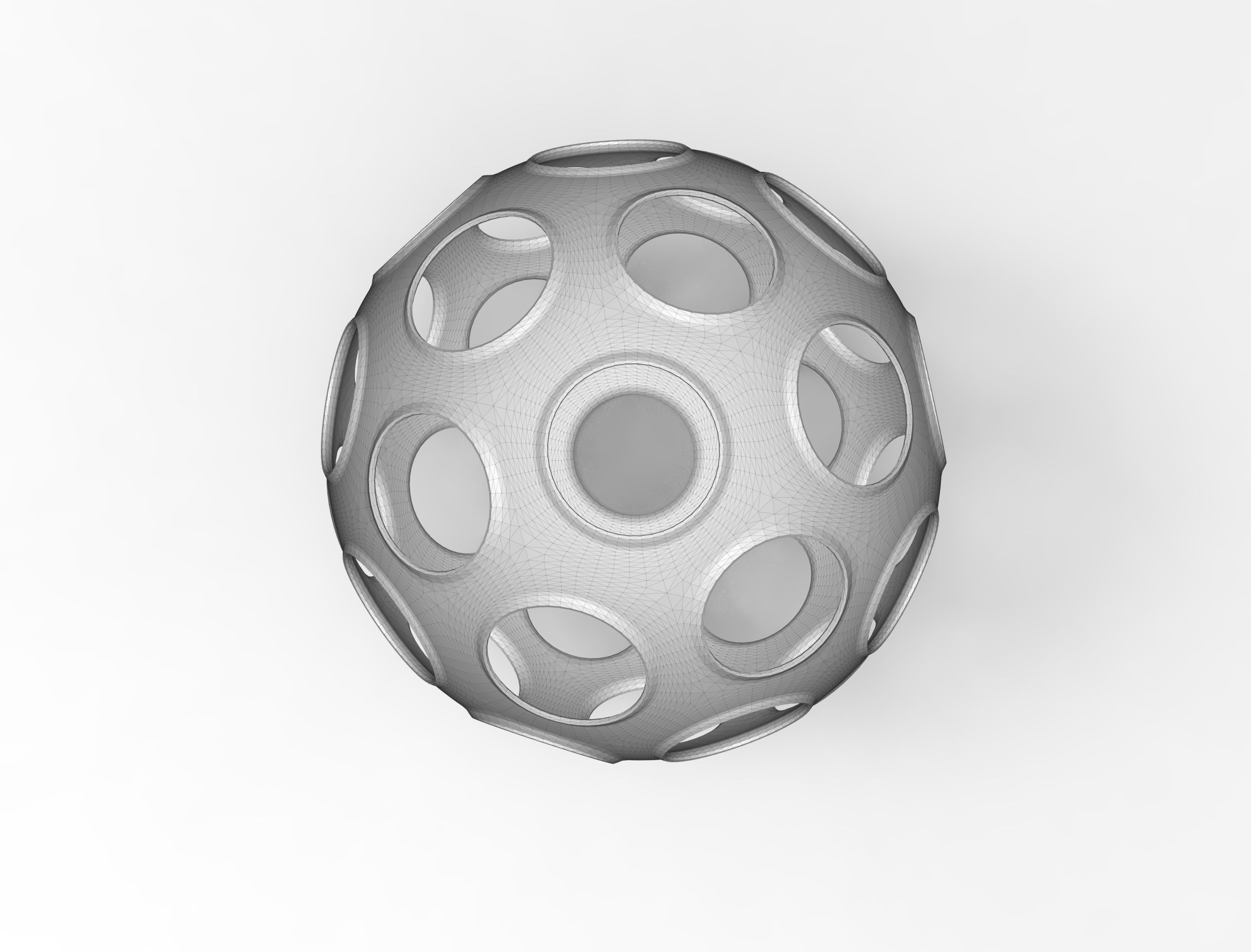 Buckminster Fuller Flys Eye 3d model 3D model 3D printable | CGTrader