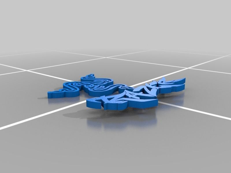 logo razer 3D model 3D printable | CGTrader