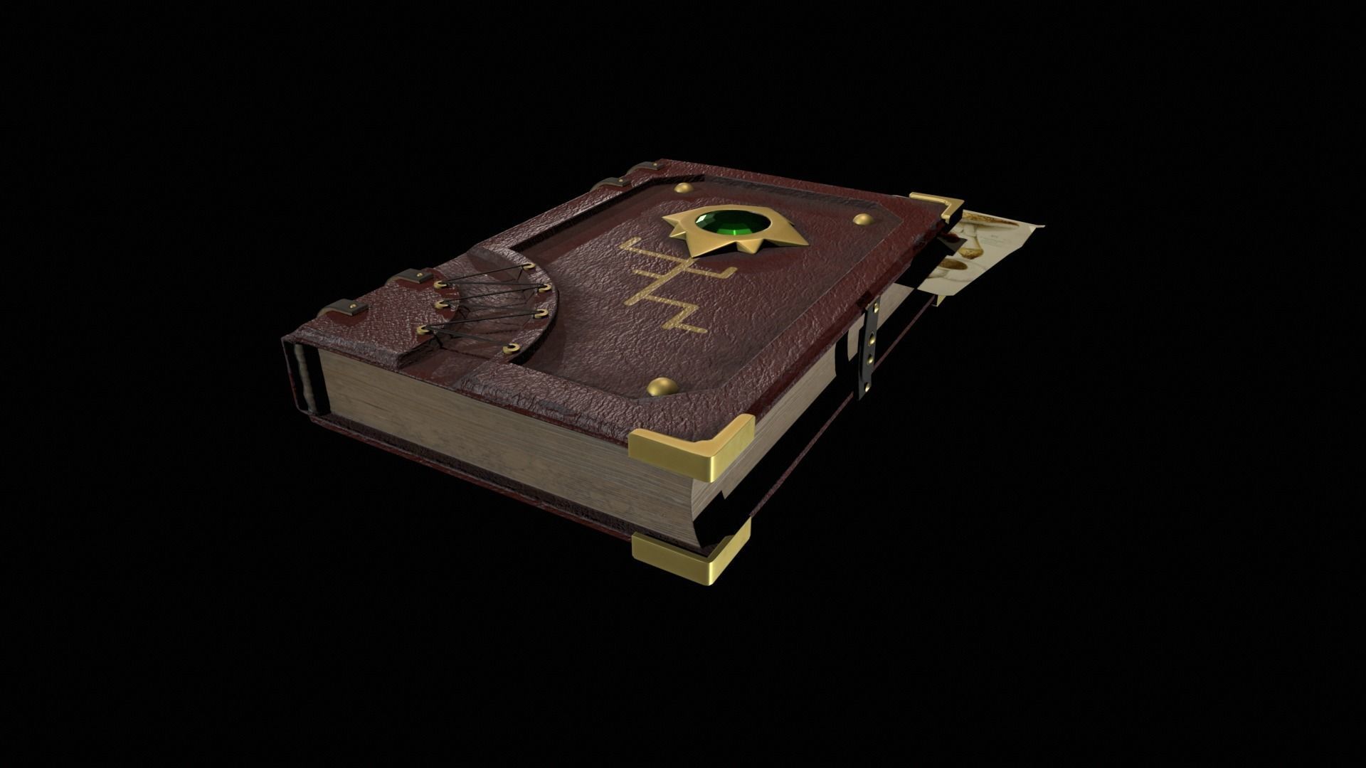 3D model Magic Book VR / AR / low-poly | CGTrader