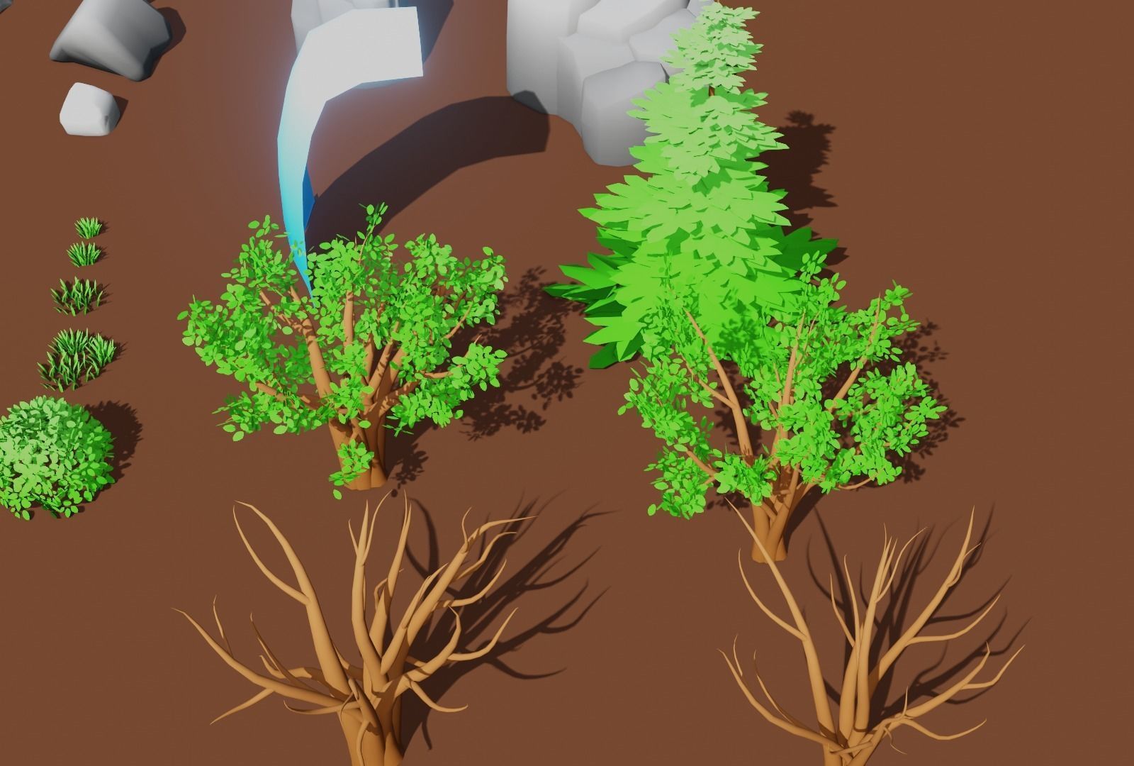 3D Model Collection Assets pack VR / AR / low-poly | CGTrader