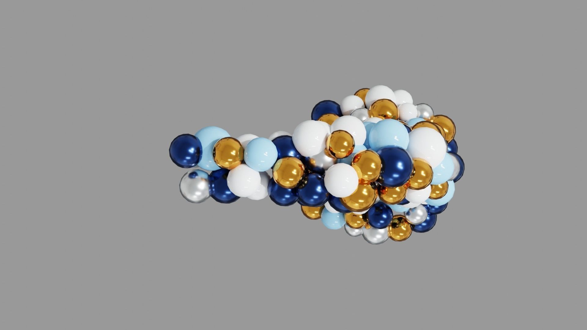 Balloon arch 3D model | CGTrader