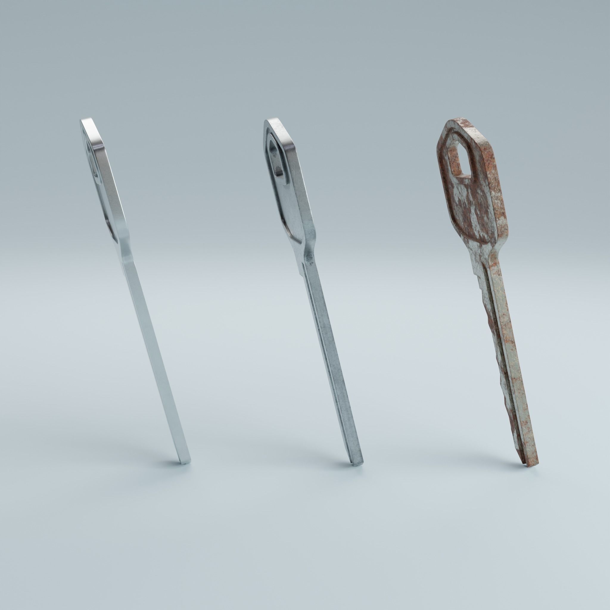 Key 6 3D model | CGTrader