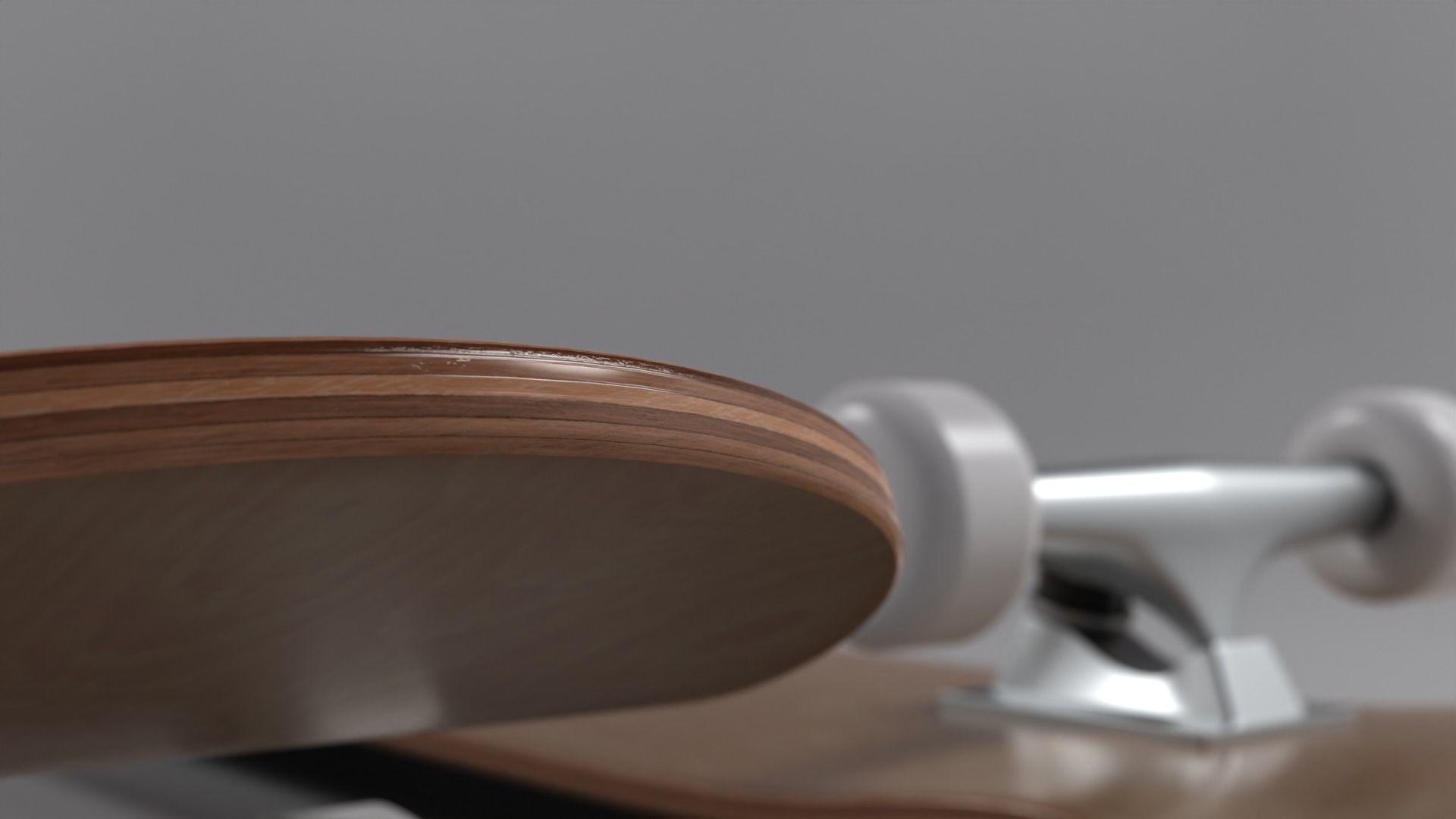 Realistic Skateboard High Poly 3D model with 4K textures free 3D model ...