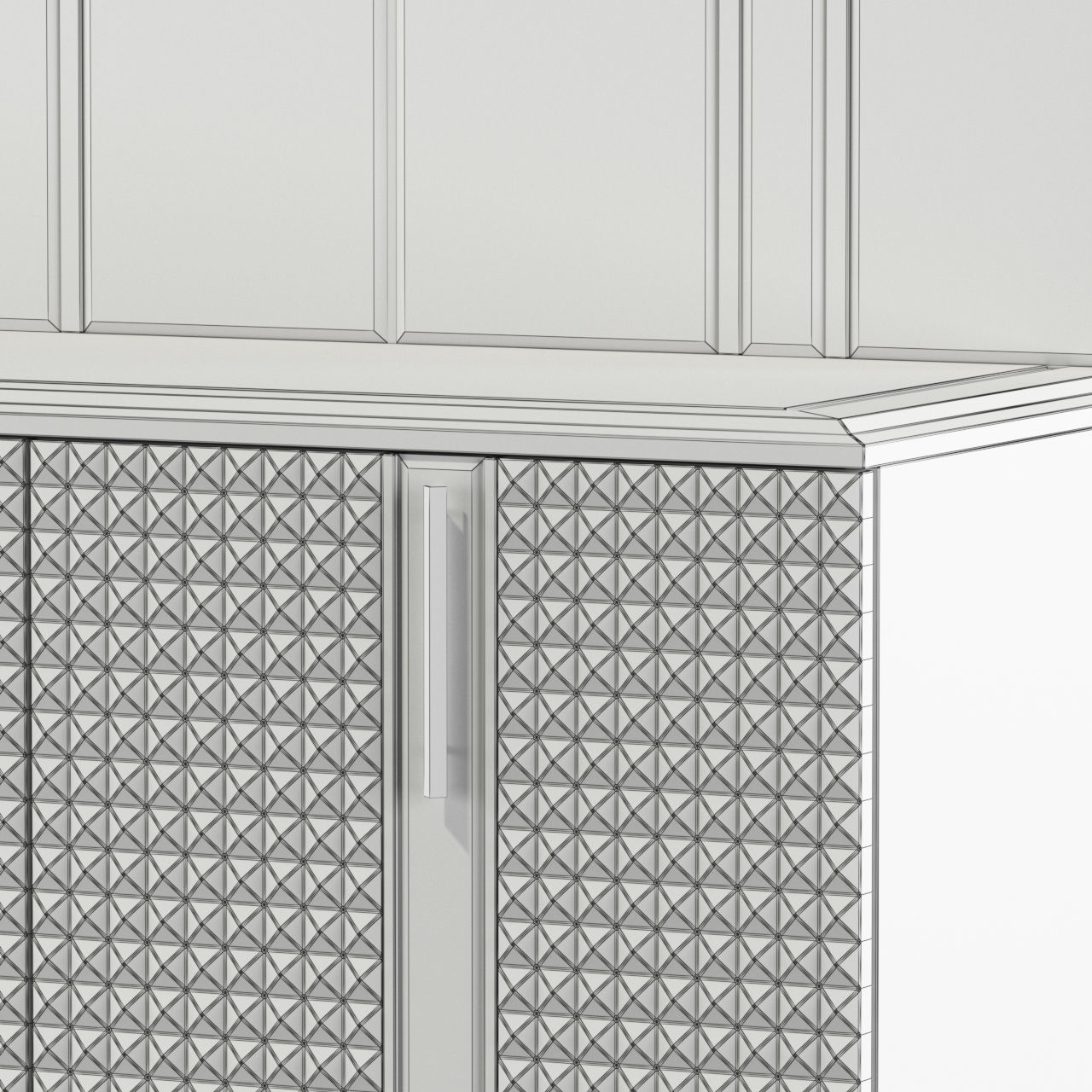 Valentino sideboard 3D model | CGTrader