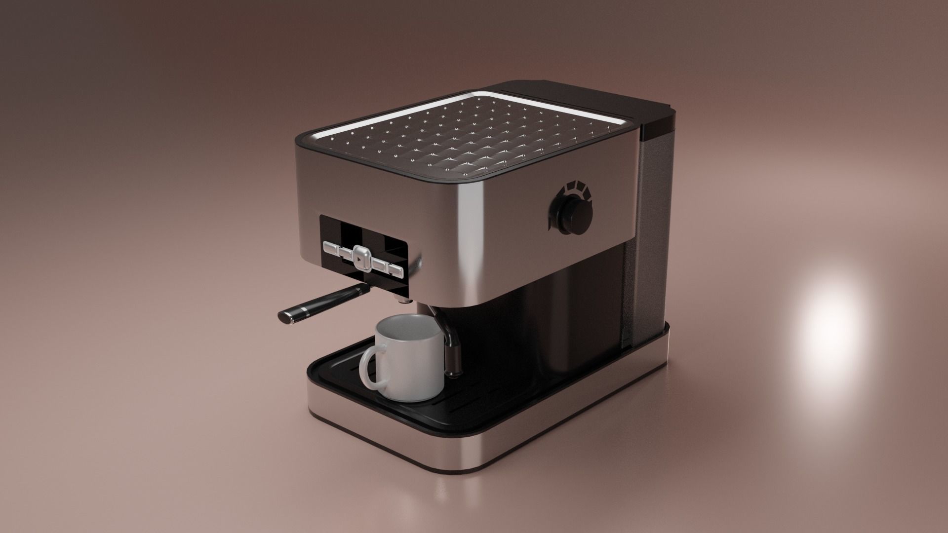 Coffee Machine Blender 3D free 3D model | CGTrader
