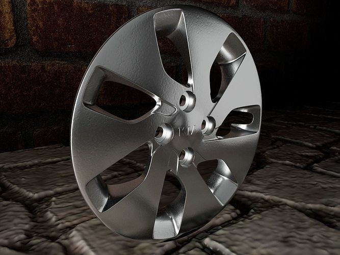 KIA car disk free 3D model | CGTrader
