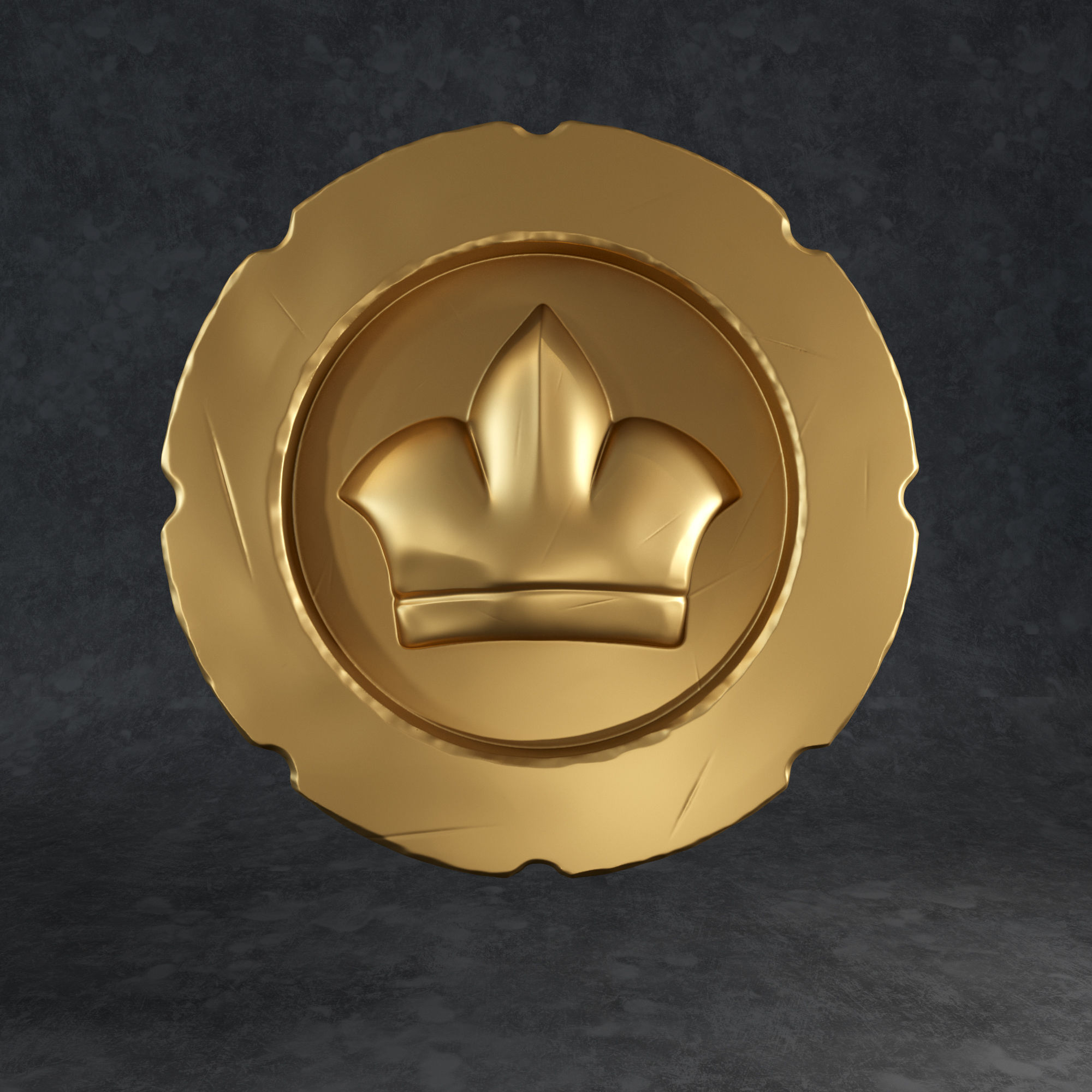Gold coin for 3d print 3D model 3D printable | CGTrader