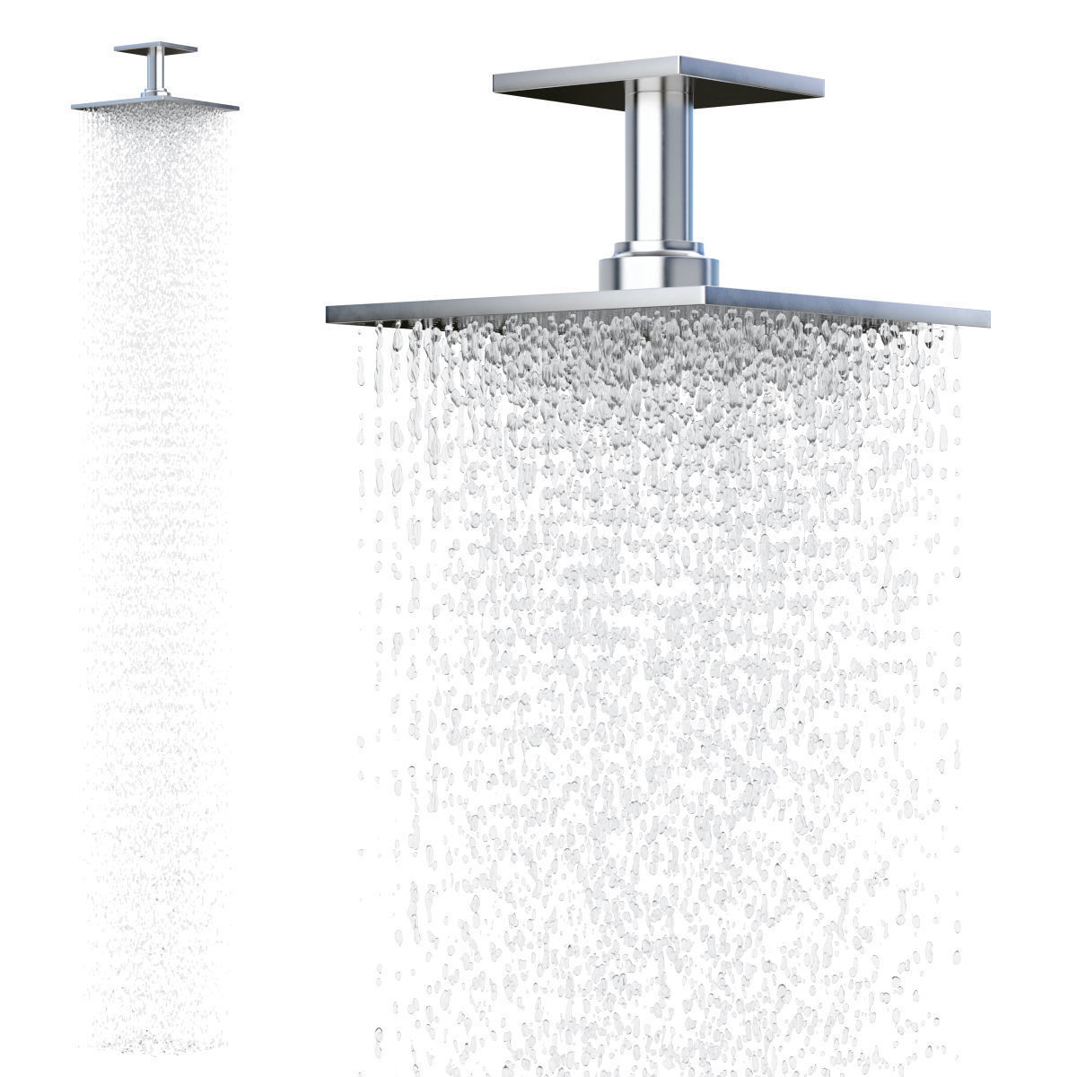 Axor Overhead shower 30x30 3D model | CGTrader