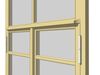 Classic frame window free 3D model | CGTrader