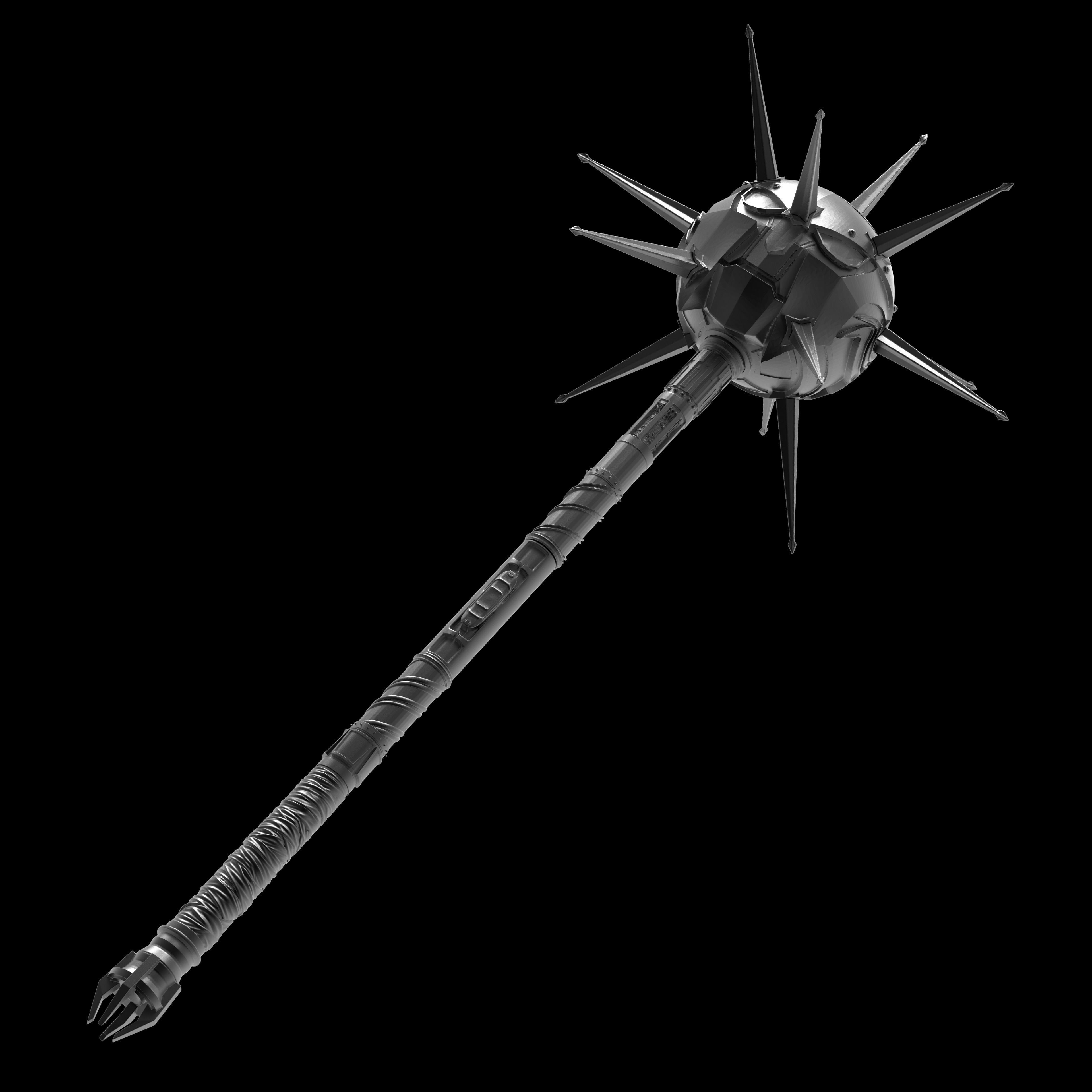 Mace Clava da Manha 3D model 3D printable | CGTrader