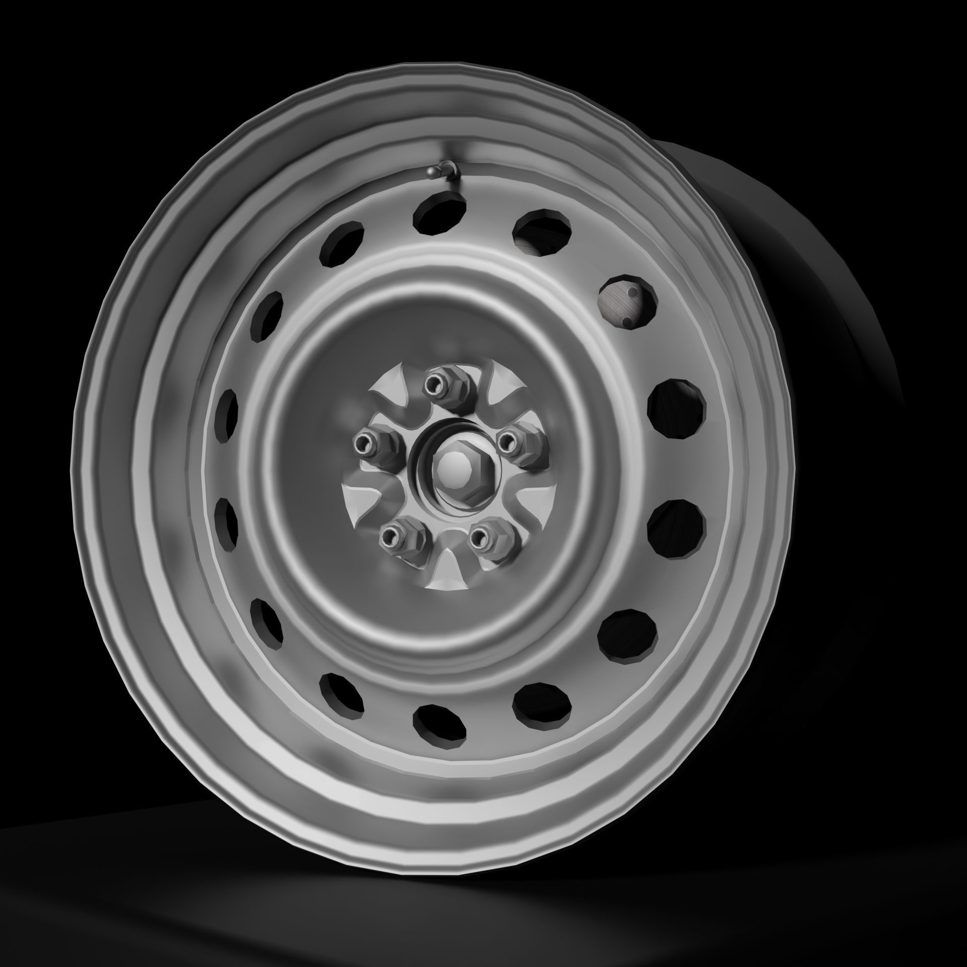 3D model Steelie Wheels - Game Ready VR / AR / low-poly | CGTrader