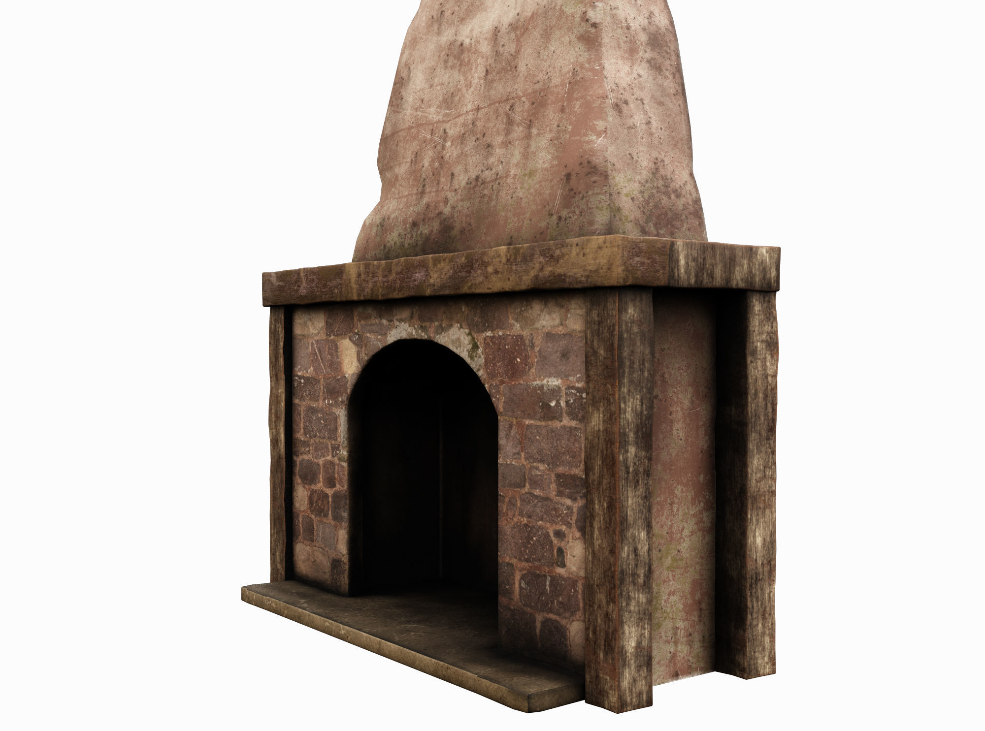 3D model Medieval Fireplace VR / AR / low-poly | CGTrader
