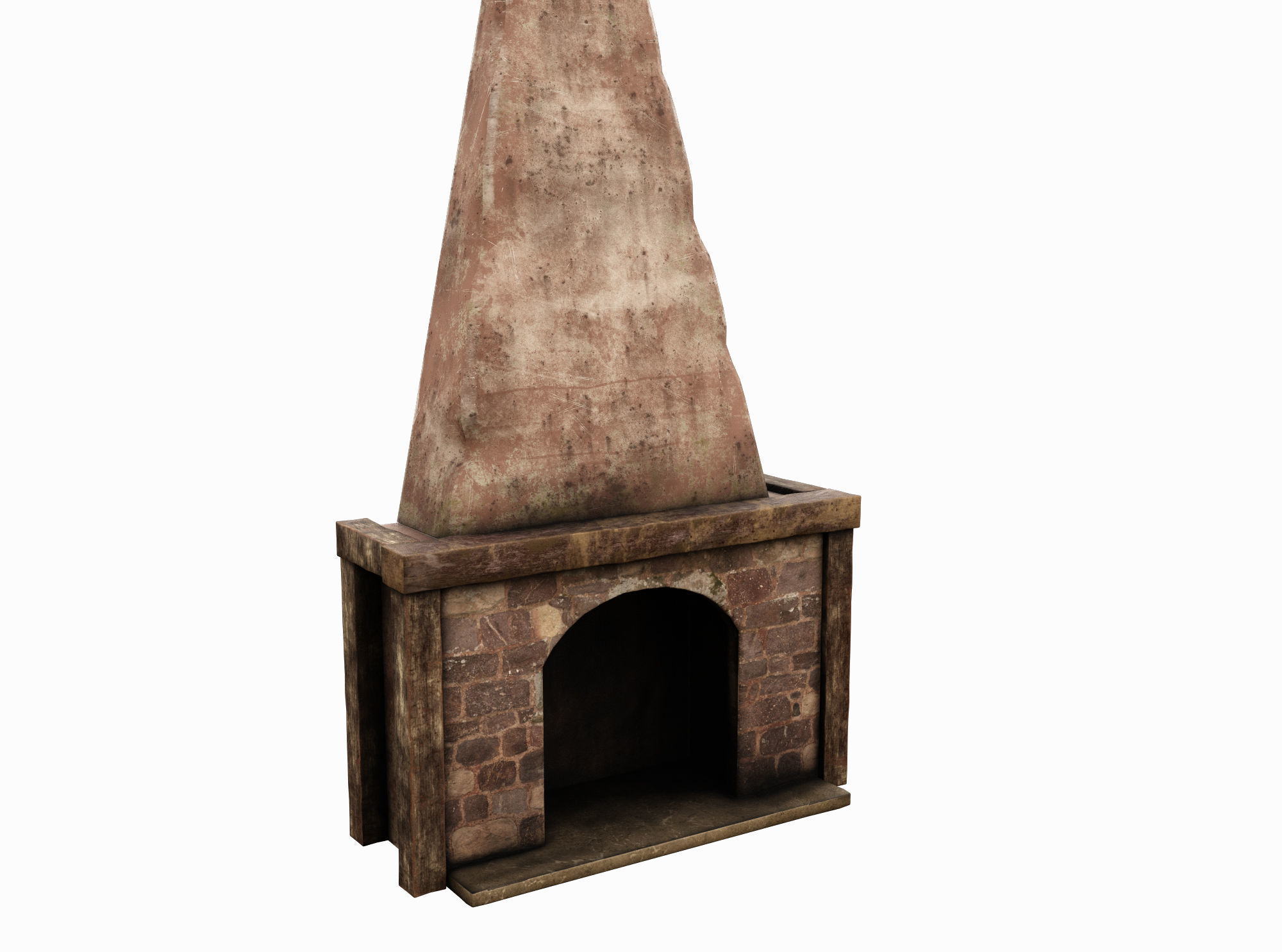 3D model Medieval Fireplace VR / AR / low-poly | CGTrader