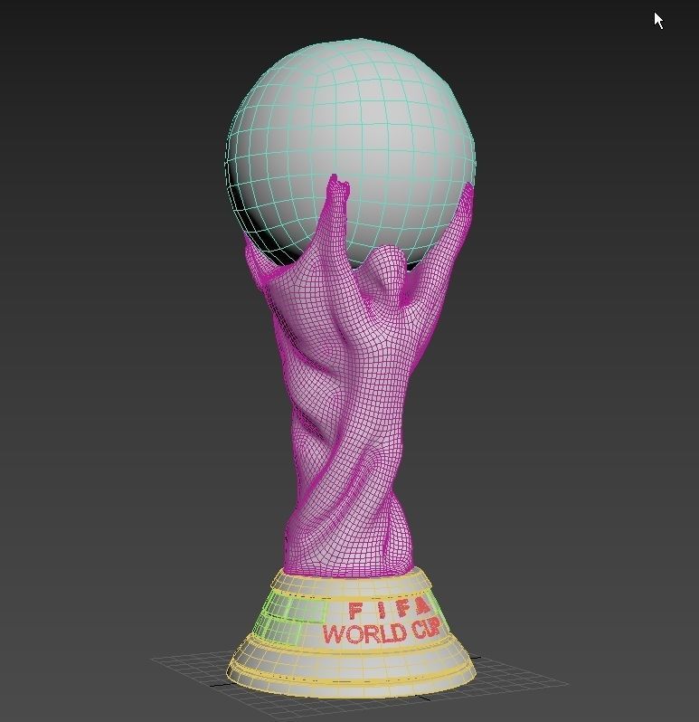 FIFA World Cup Trophy 3D model 3D model | CGTrader