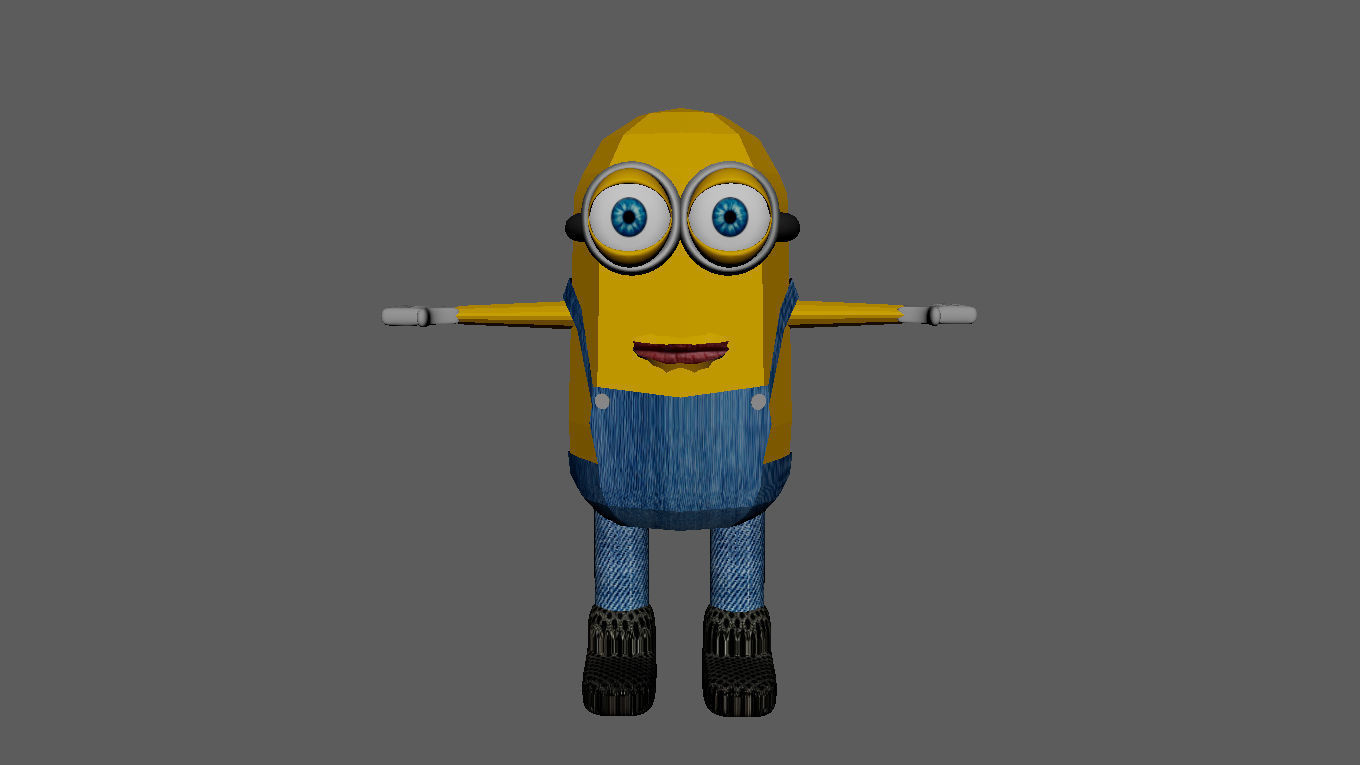 3D model Minion Character 3D Modeling VR / AR / low-poly | CGTrader