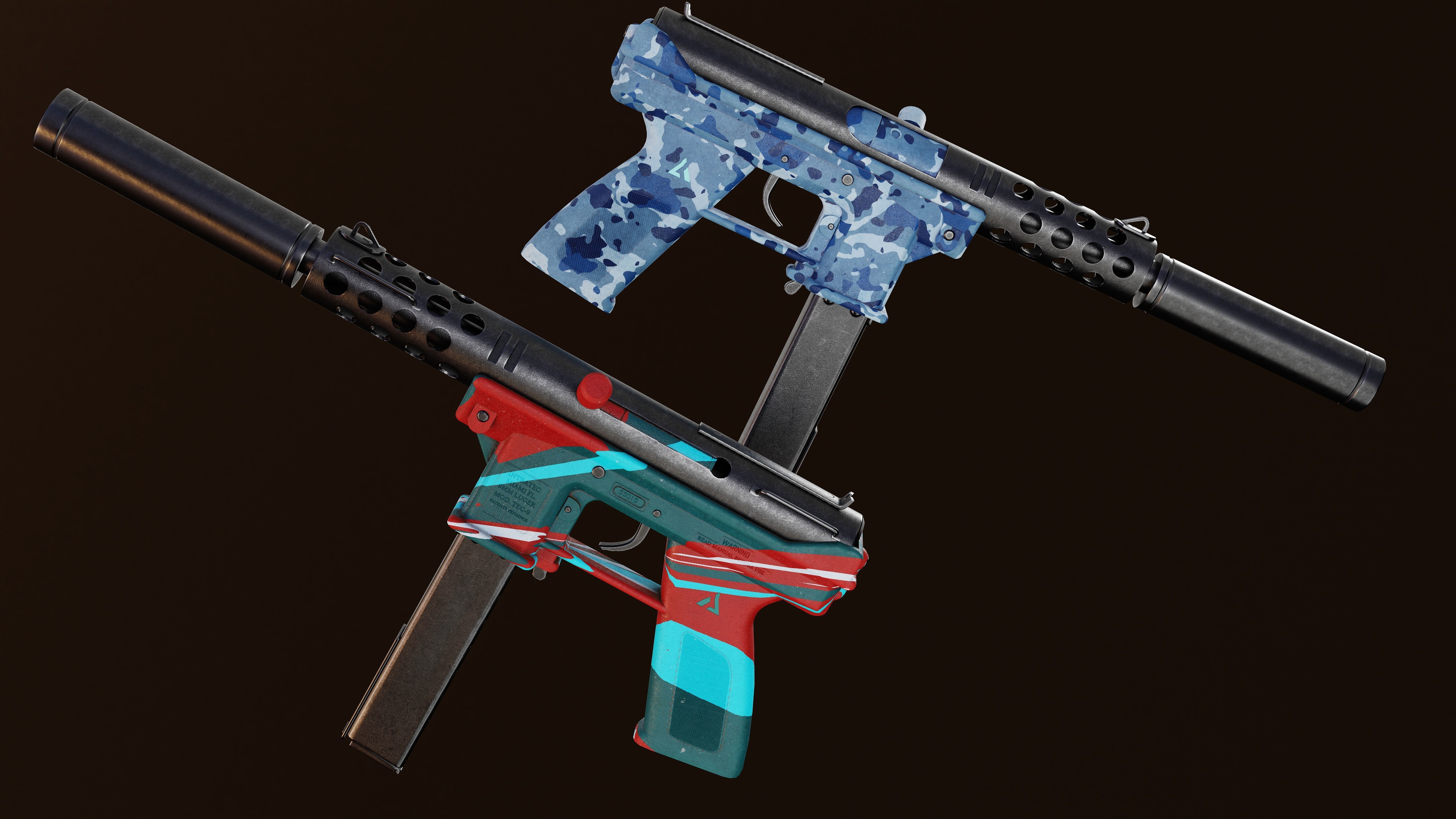 3D model WEAPON PACK 01 Low-poly 3D model VR / AR / low-poly | CGTrader