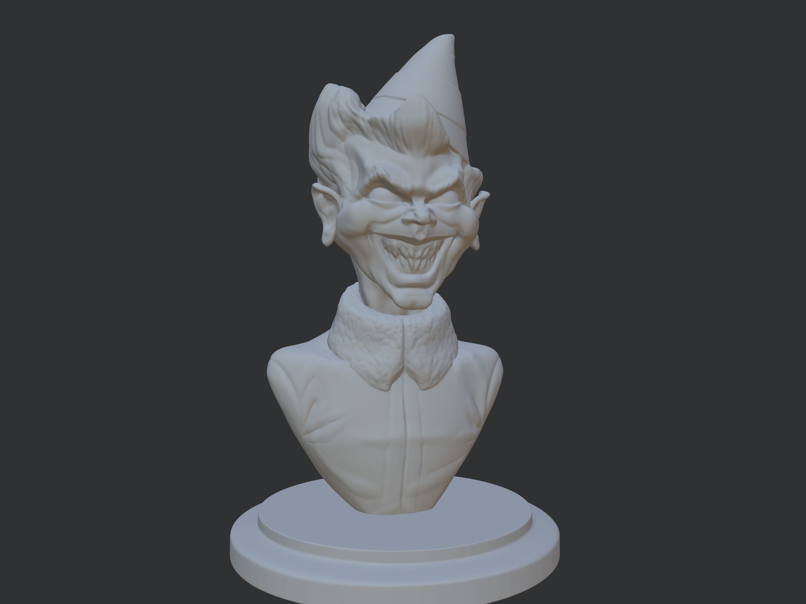 Evil Elf 3D model 3D printable | CGTrader