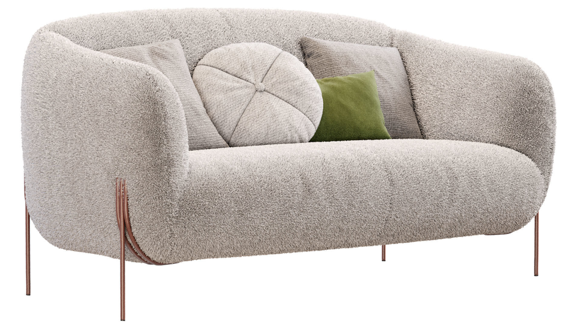 Geo Sofa By Saba 3D model | CGTrader