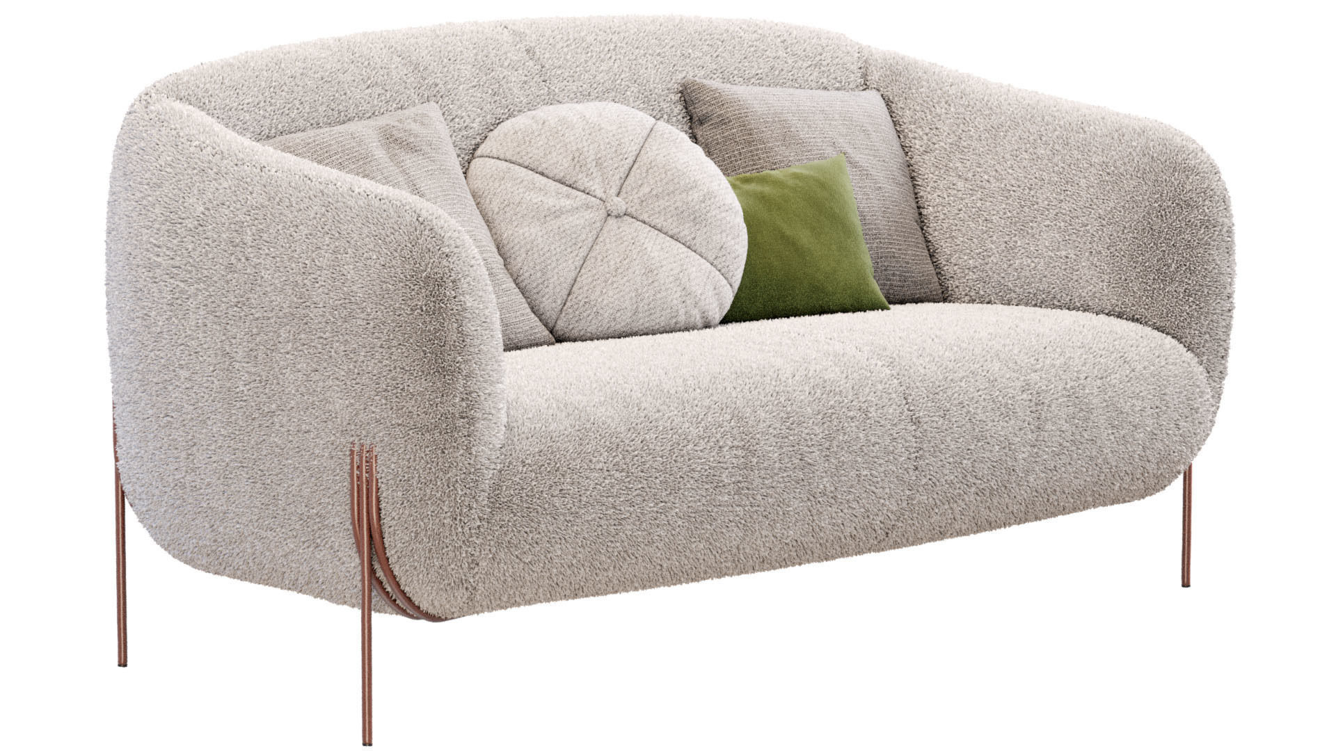 Geo Sofa By Saba 3D model | CGTrader