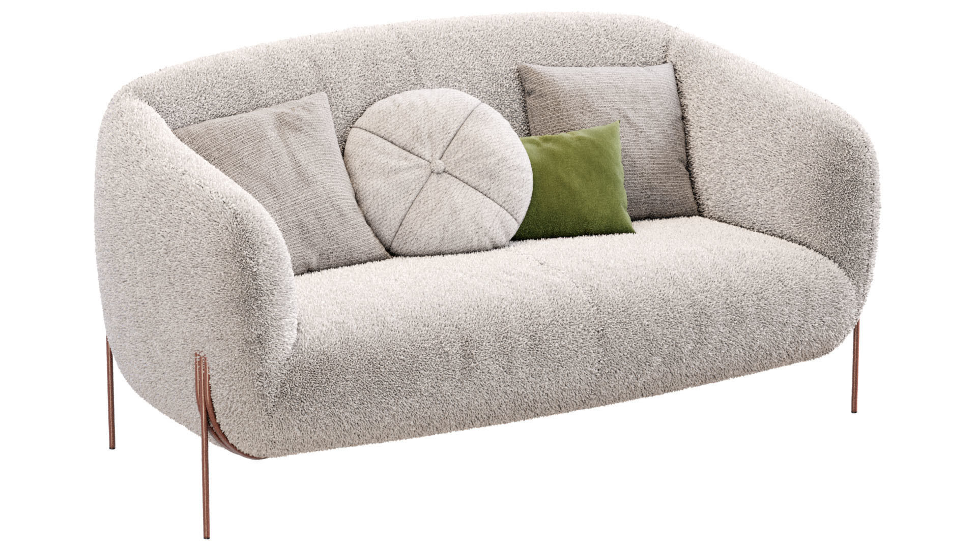 Geo Sofa By Saba 3D model | CGTrader