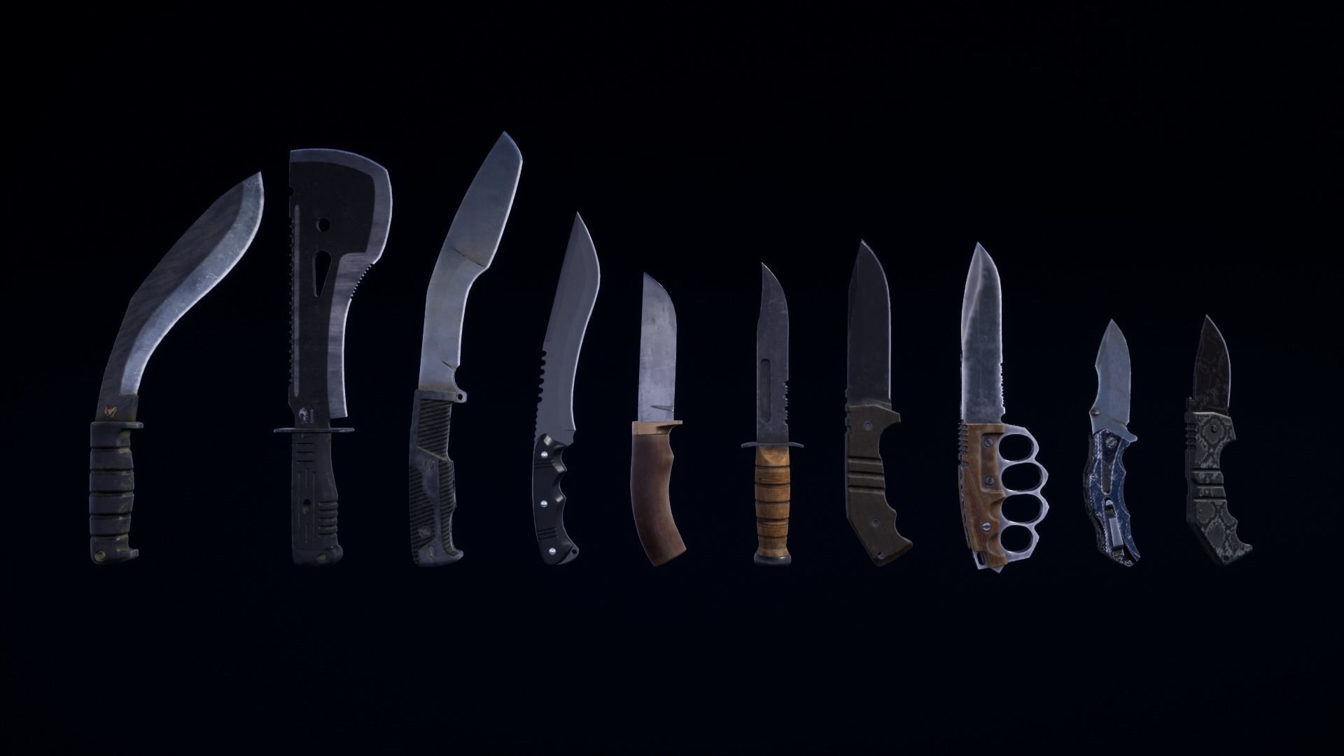 3D model FPS STARTER PACK VR / AR / low-poly | CGTrader
