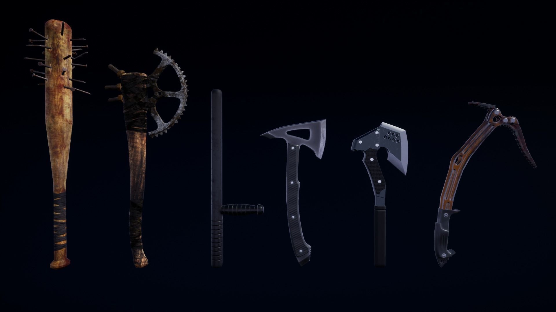 3D model FPS STARTER PACK VR / AR / low-poly | CGTrader