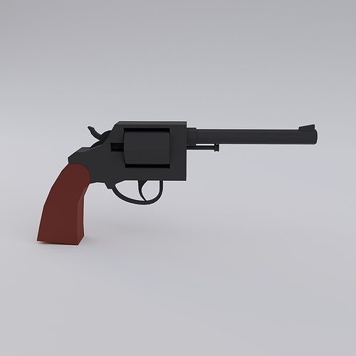 3D model Colt Official Police revolver VR / AR / low-poly | CGTrader