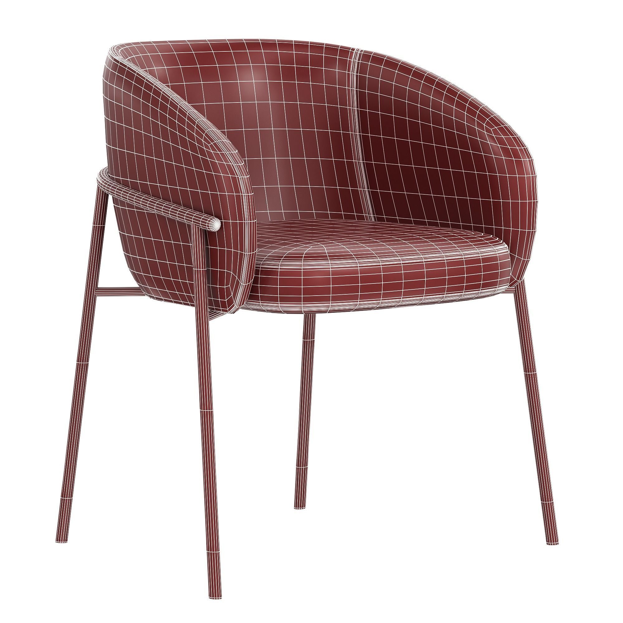 Parla Rimo Chair 3D model | CGTrader