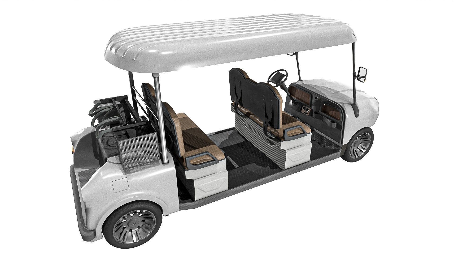 3D model Golf Buggy Car VR / AR / low-poly | CGTrader