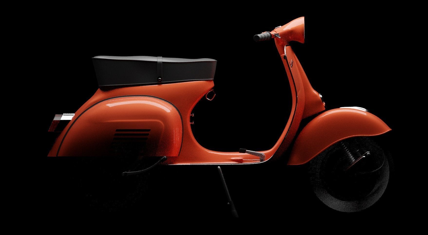 3D model Vespa VR / AR / low-poly | CGTrader