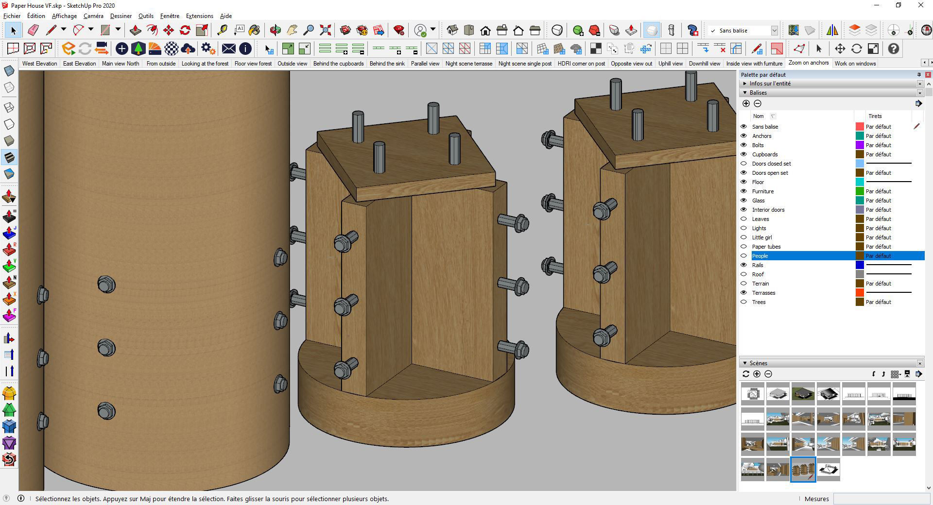 Paper House - Shigeru Ban 3D model | CGTrader