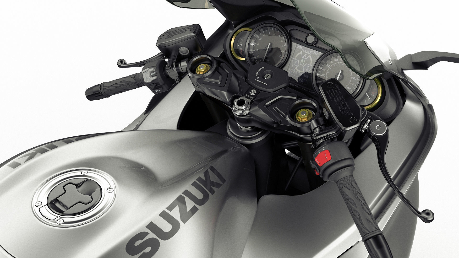 Suzuki Hayabusa 2022 3D model | CGTrader