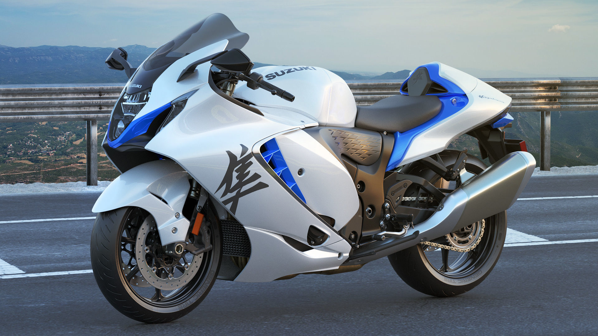 Suzuki Hayabusa 2022 3D model | CGTrader