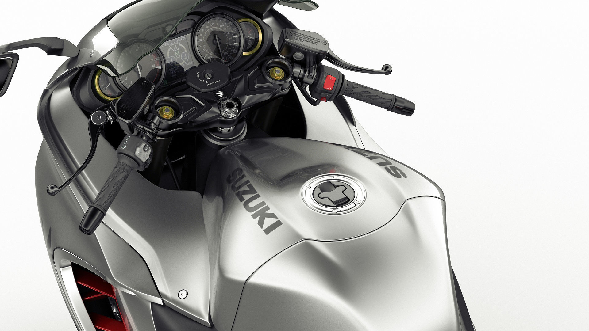 Suzuki Hayabusa 2022 3D model | CGTrader