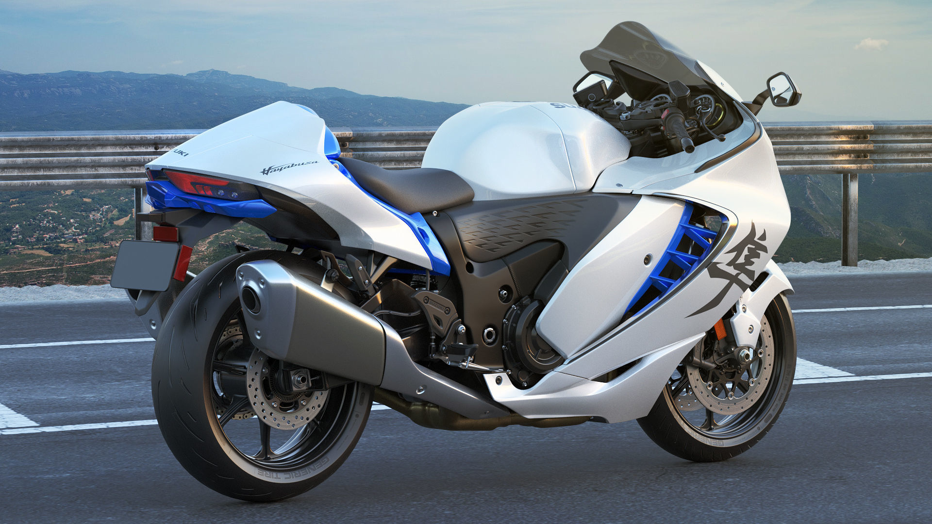 Suzuki Hayabusa 2022 3D model | CGTrader