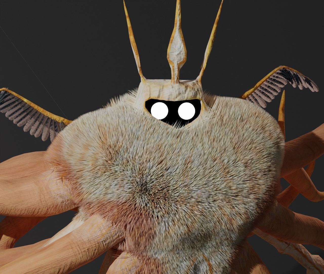 3D model Ancient god Monster Low-poly VR / AR / low-poly | CGTrader