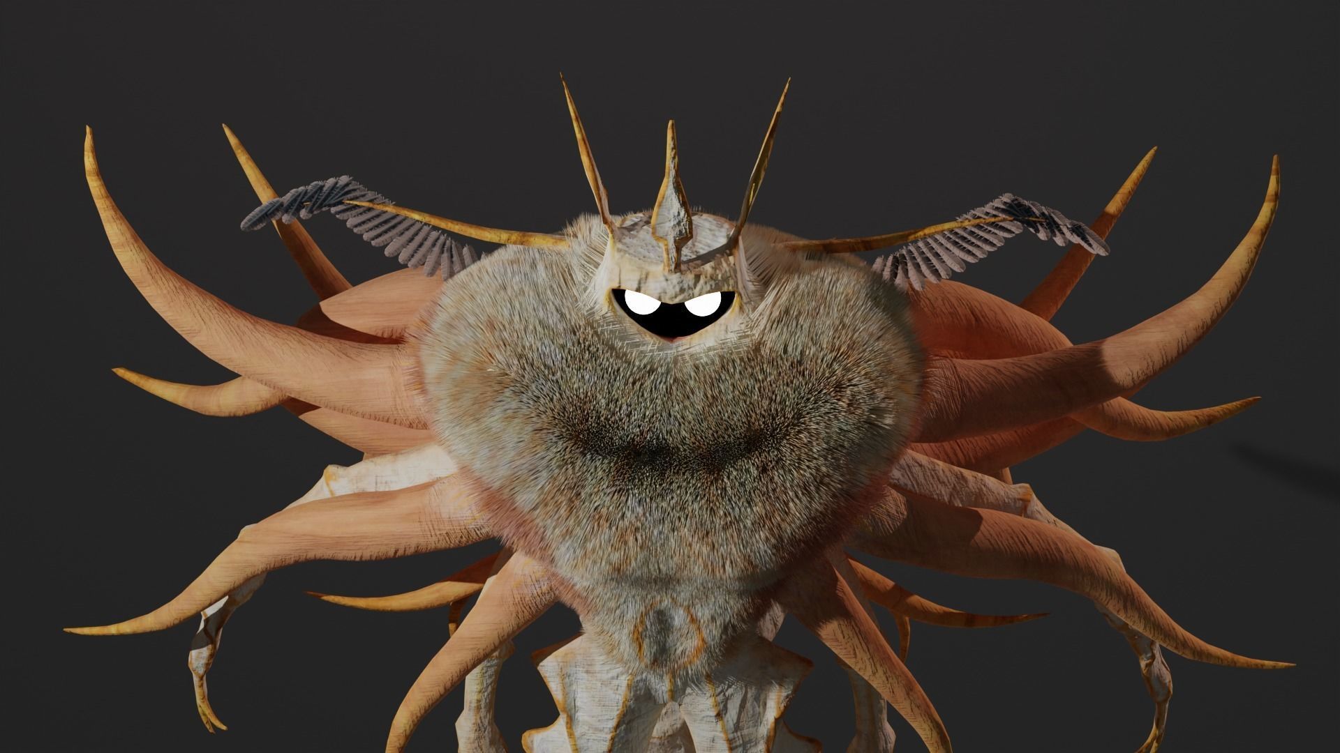 3D model Ancient god Monster Low-poly VR / AR / low-poly | CGTrader