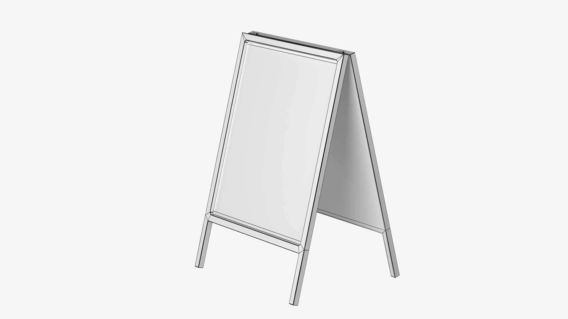 Advertising Board 3D model | CGTrader