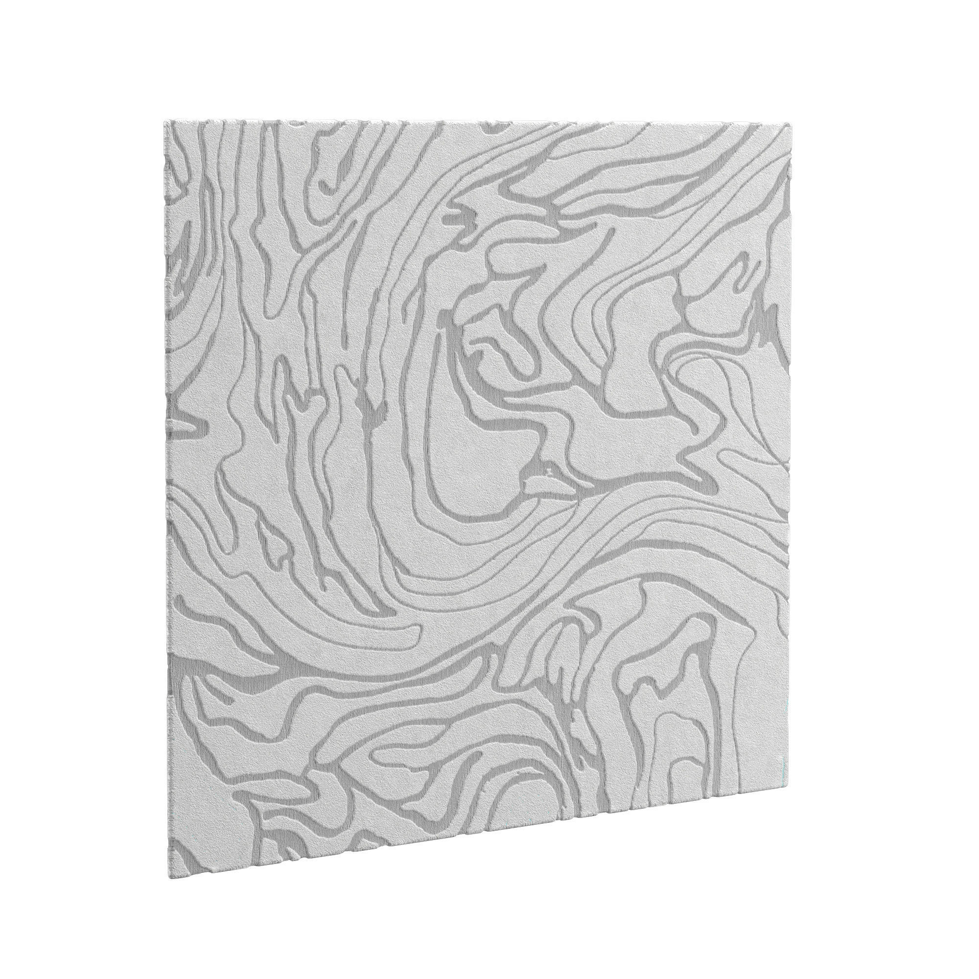 Gray River RUG 3D model | CGTrader