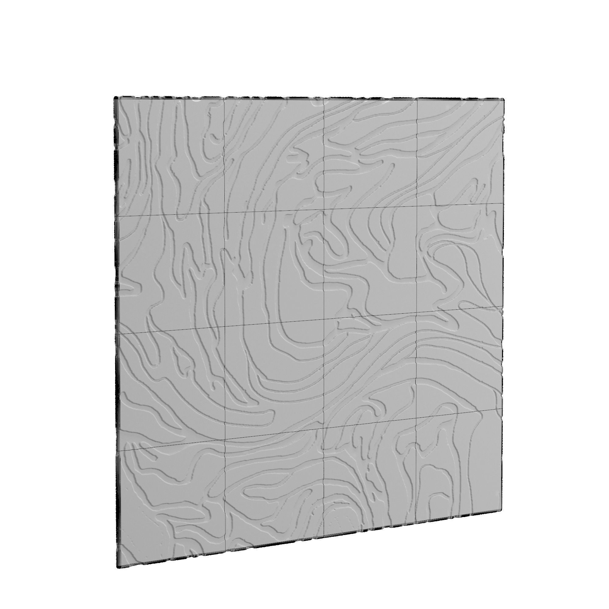 Gray River RUG 3D model | CGTrader