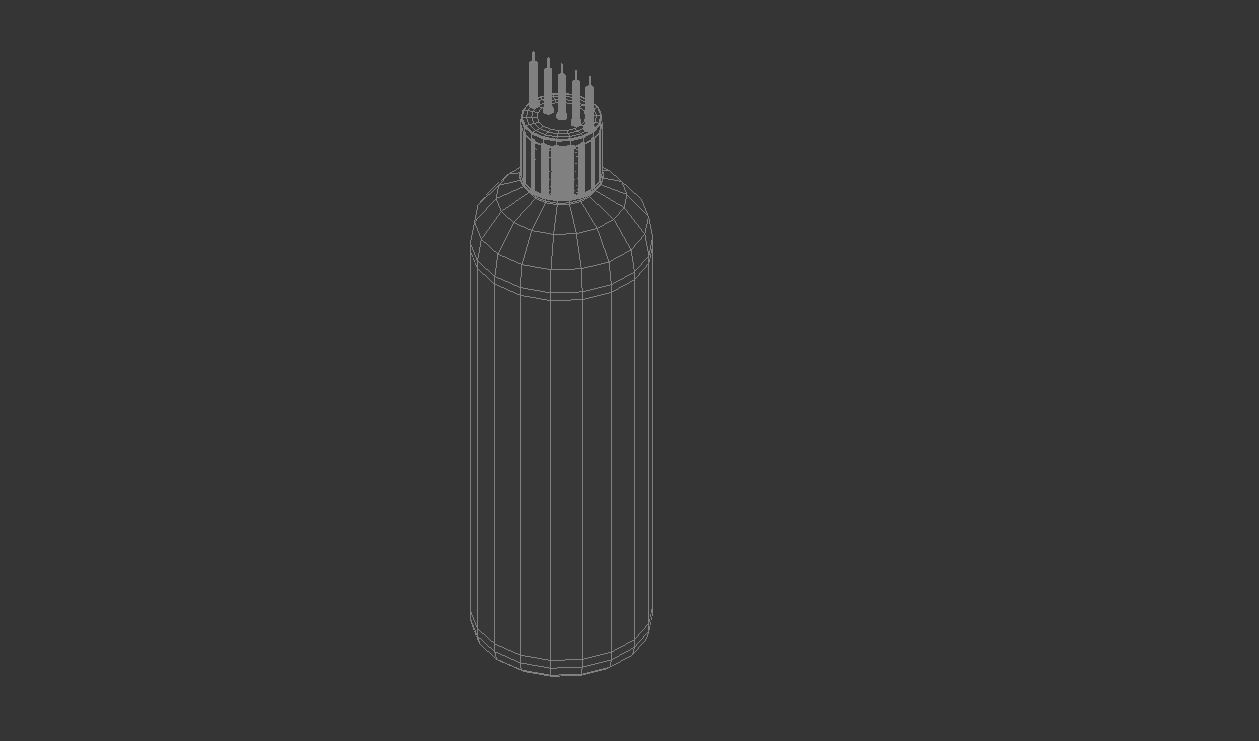 Oil bottle free 3D model | CGTrader