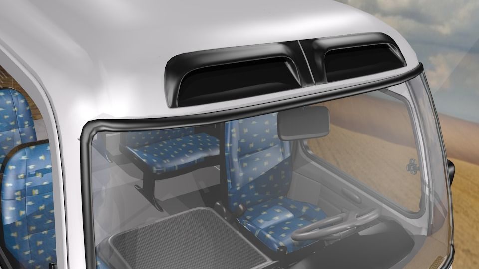 3D model Toyota Coaster Bus VR / AR / low-poly | CGTrader