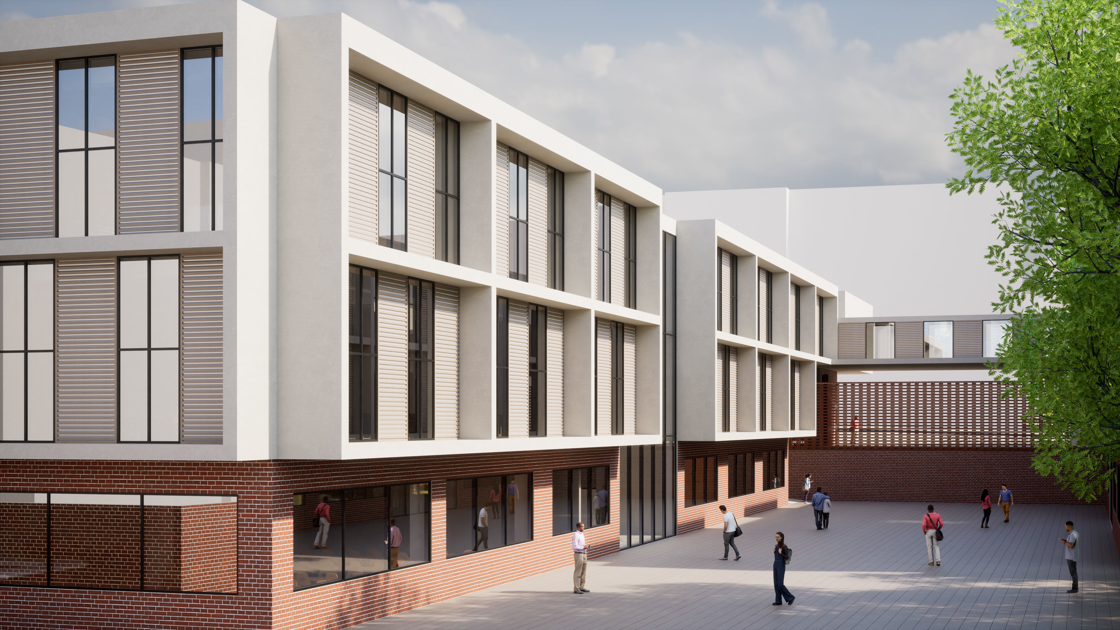 High School Building Revit Project 3D model | CGTrader