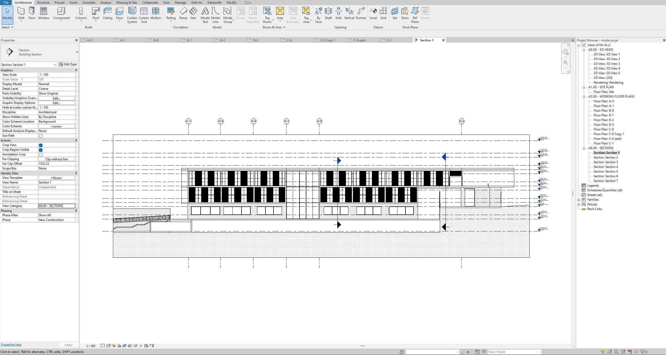 High School Building Revit Project 3D model | CGTrader