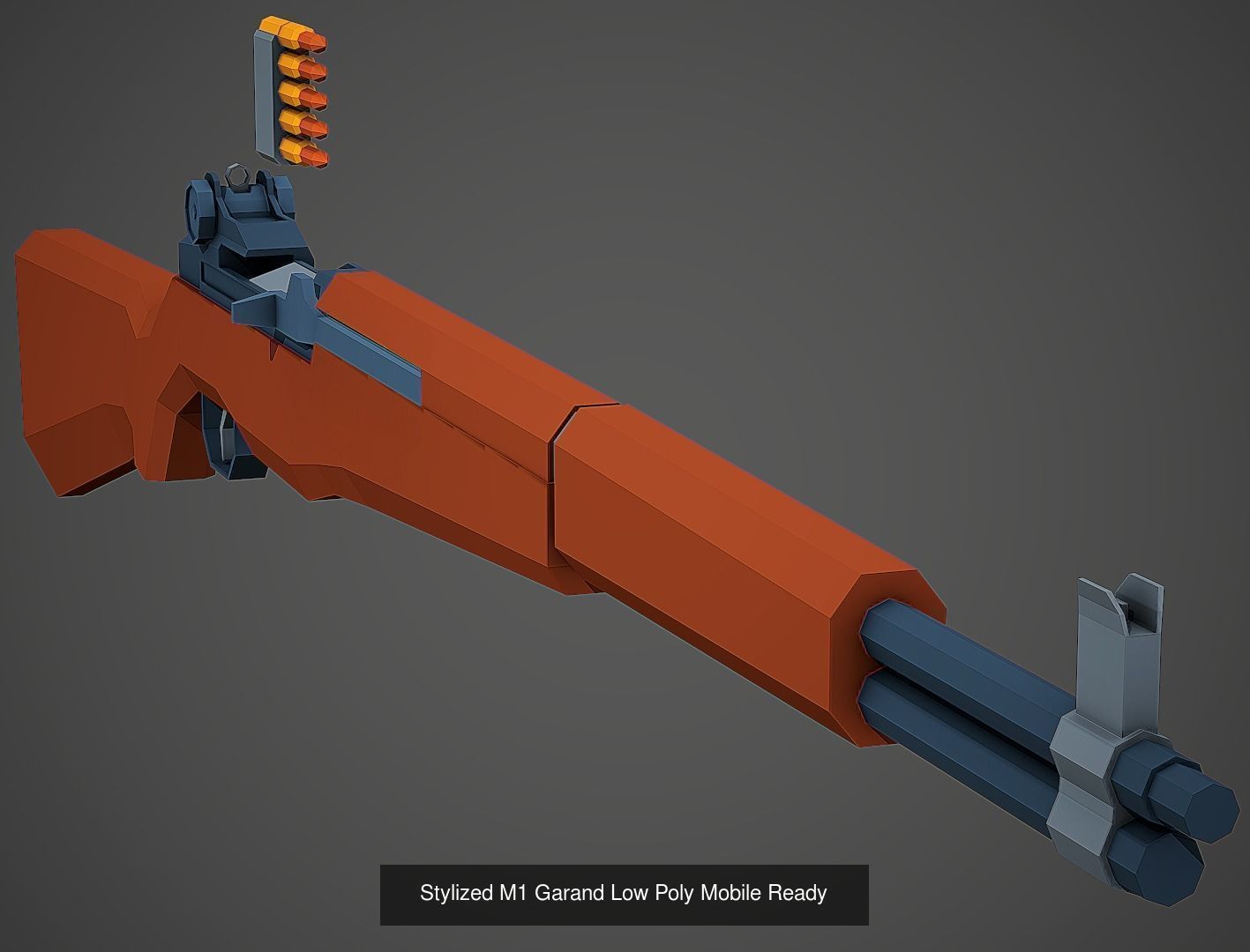 3D Model Collection World War 2 Weapons Pack vol 01 - Low Poly Game ...