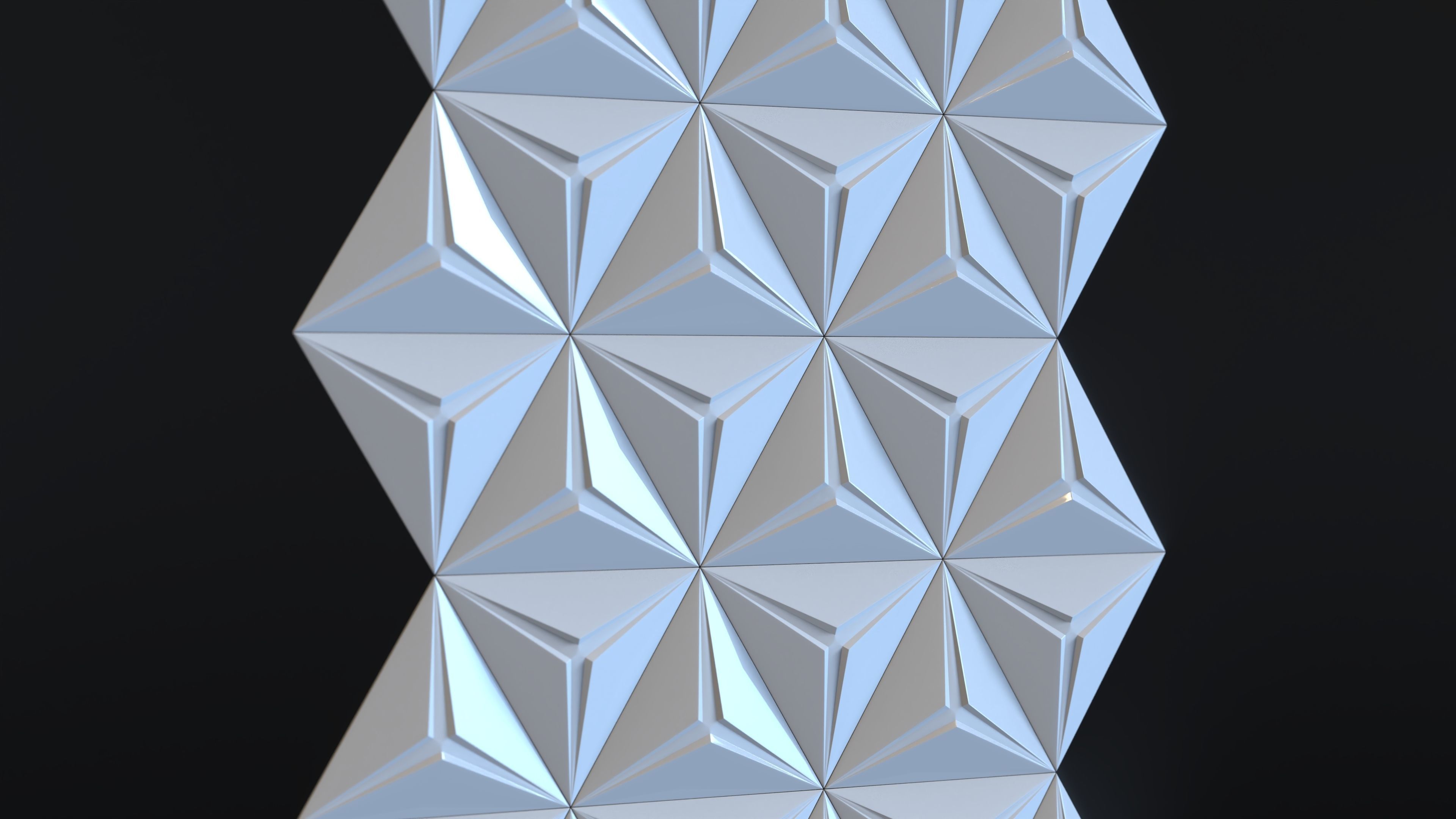 3d wall tiles decorative pack 12 pcs 3D model | CGTrader