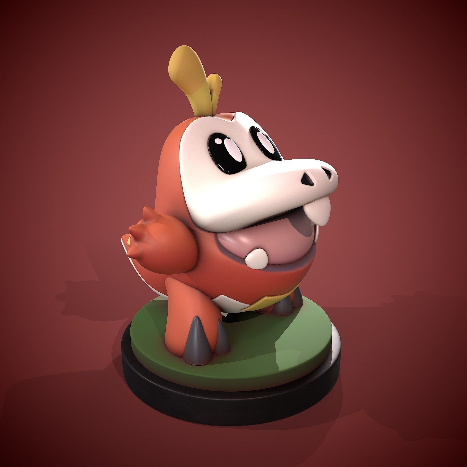 FUECOCO STL - POKEMON SCARLET POKEMON VIOLET 3D model 3D printable ...